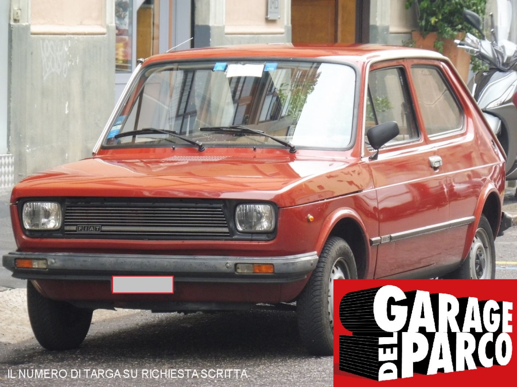 Fiat 127 45CV TARGHE ORIGINALI UNICO PROPRIETARIO, LIBRO SERVICE FIAT ...